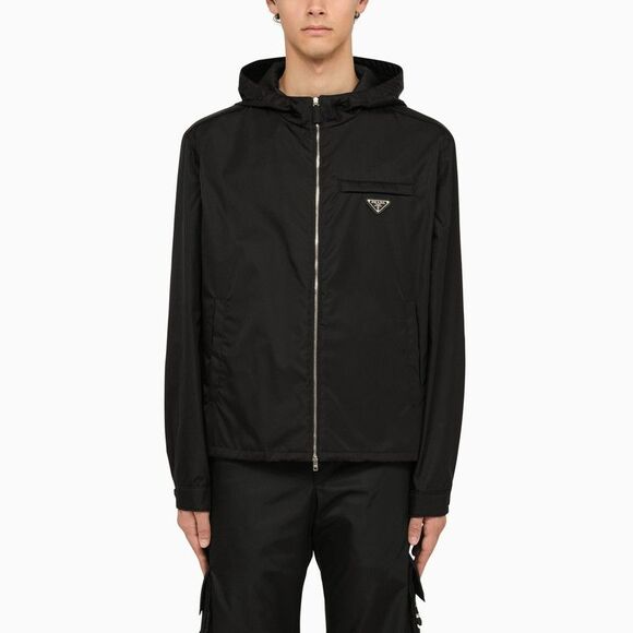 Prada | Jackets & Coats | Prada Black Renylon Field Jacket | Poshmark